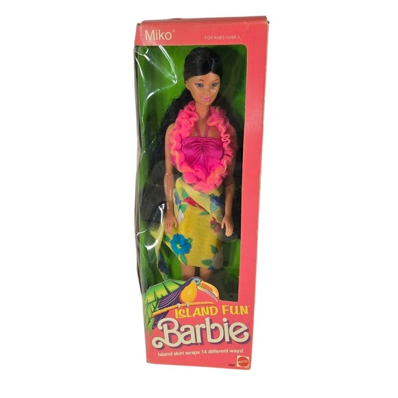 Mattel | Toys | Barbie Island Fun Miko Doll Mattel Vintage Collectible ...